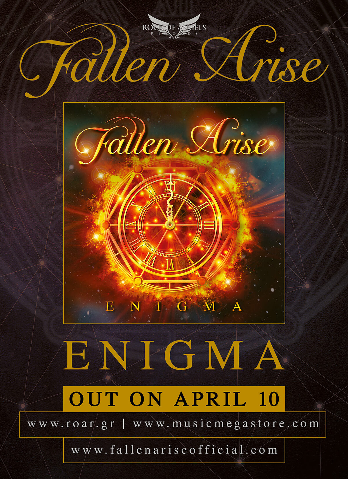 Fallen Arise - Enigma Magazine Ad | Mironized